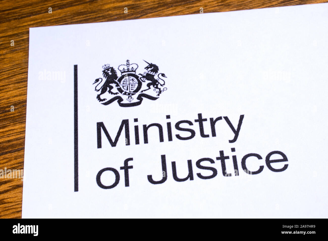 Ministry of justice uk logo hi-res stock photography and images - Alamy