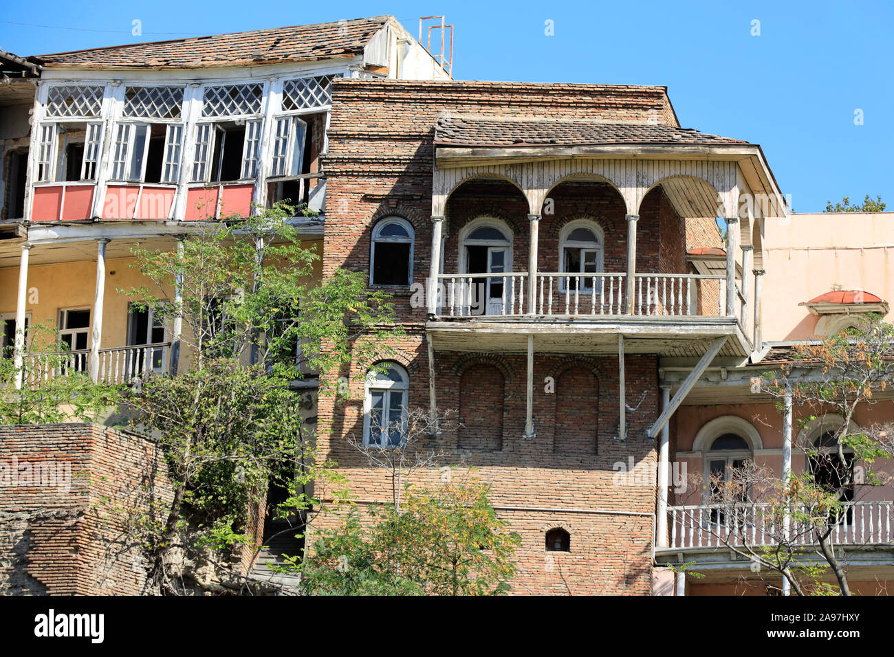 Old Town of Tiflis, Tbilisi, Georgia Stock Photo - Alamy