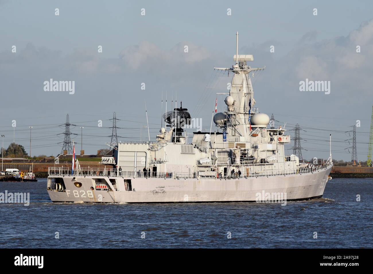 HNLMS Speijk is a Karel Doorman-Class Frigate in the fleet of the Royal ...