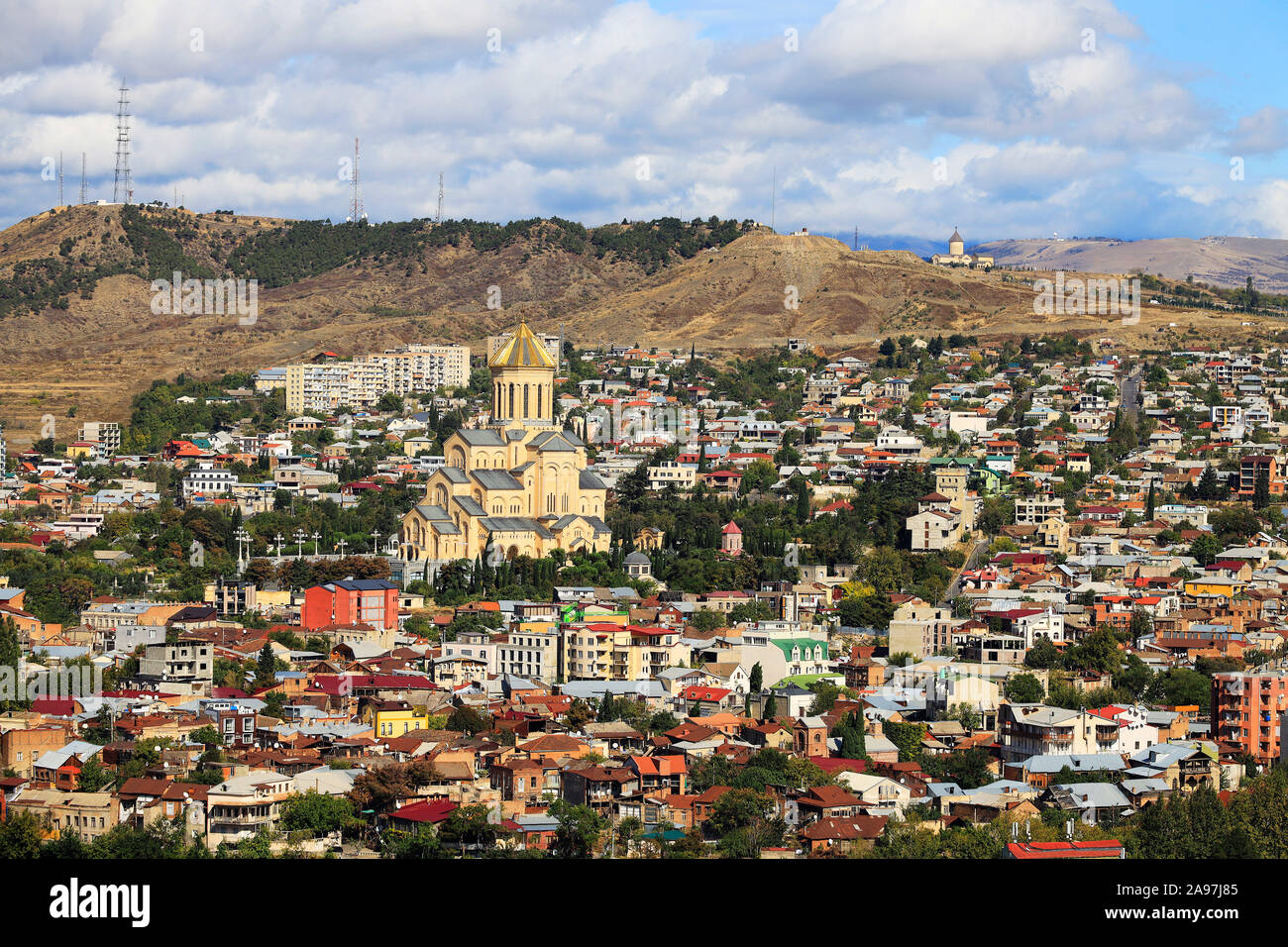 Old Town of Tiflis, Tbilisi, Georgia Stock Photo - Alamy