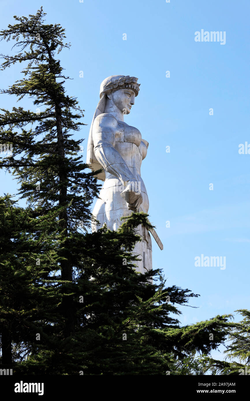 Kartlis Deda, Mother of Georgia Statue, Old Town of Tiflis, Tbilisi ...