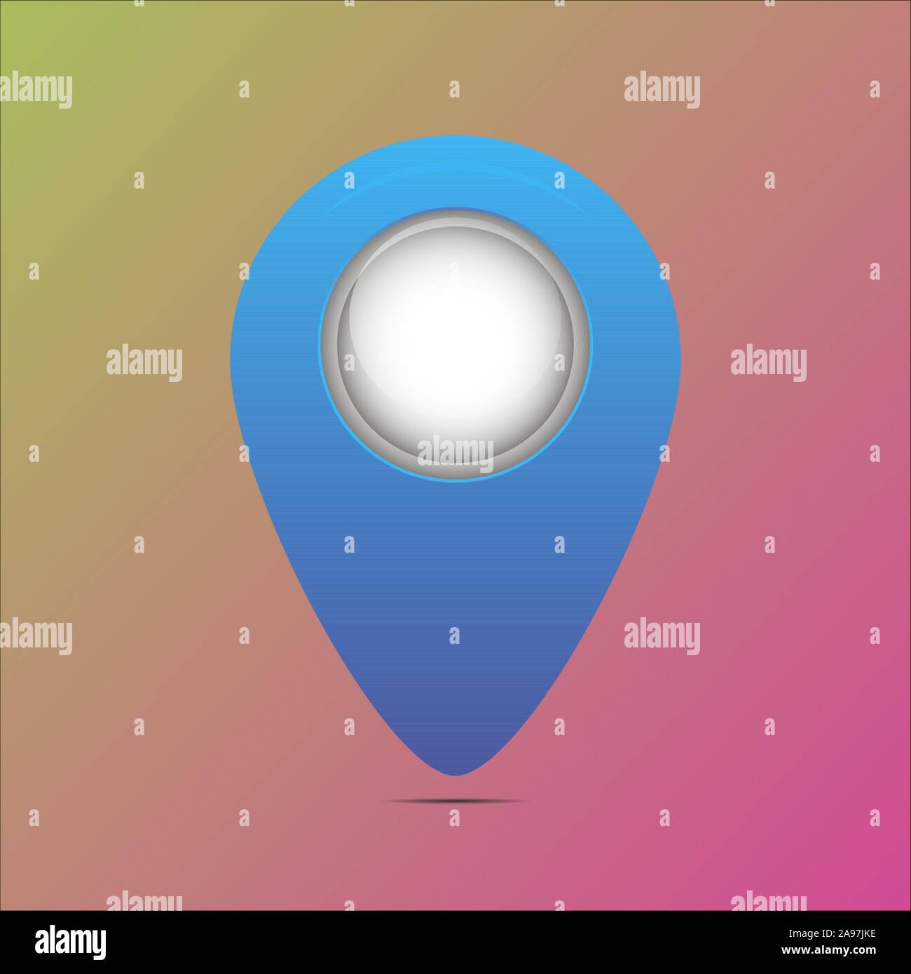Simply but amazing vector geolocation map pin. good for show your place, destination or for ...