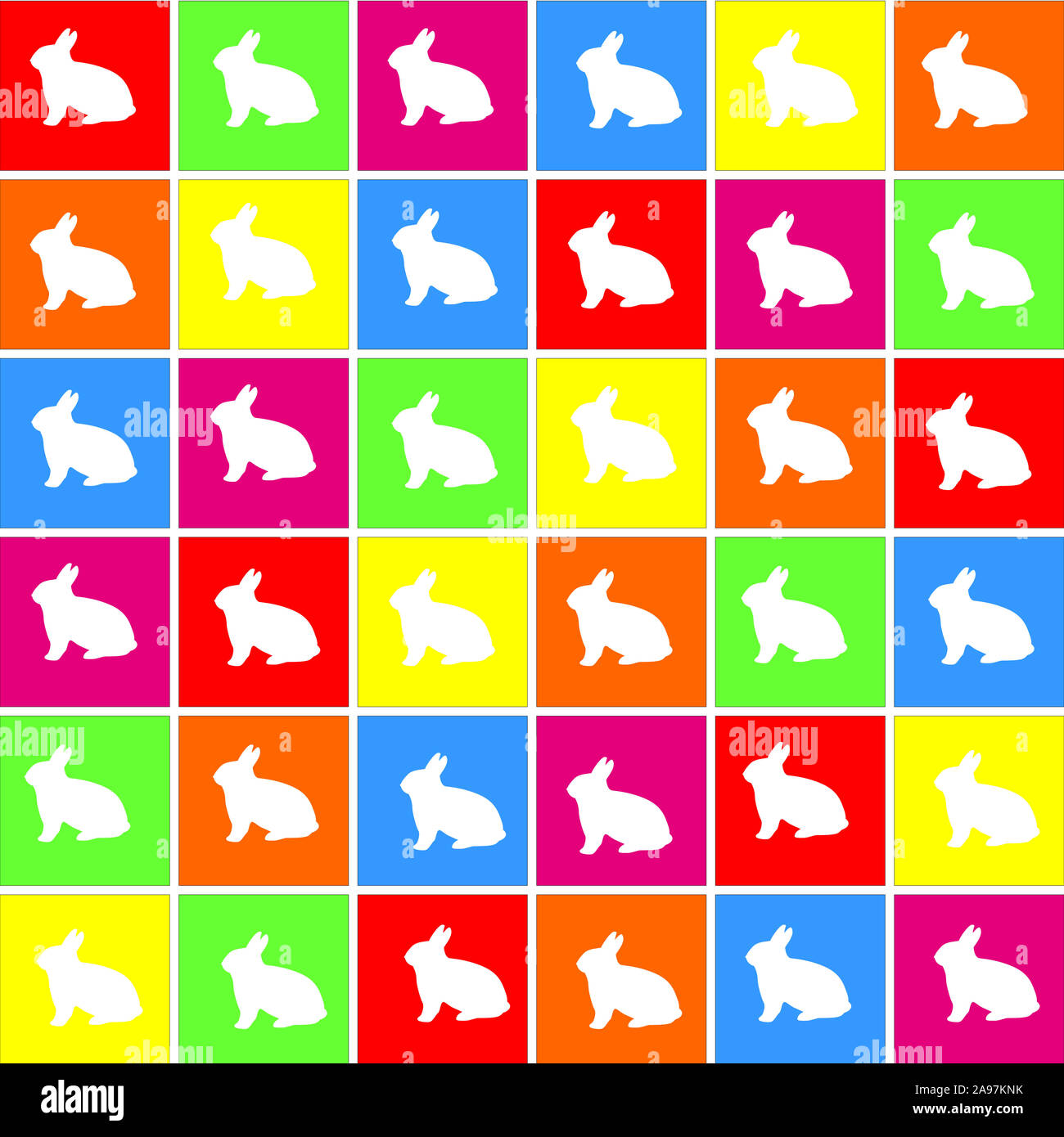 Collage Easter on white background Stock Photo - Alamy