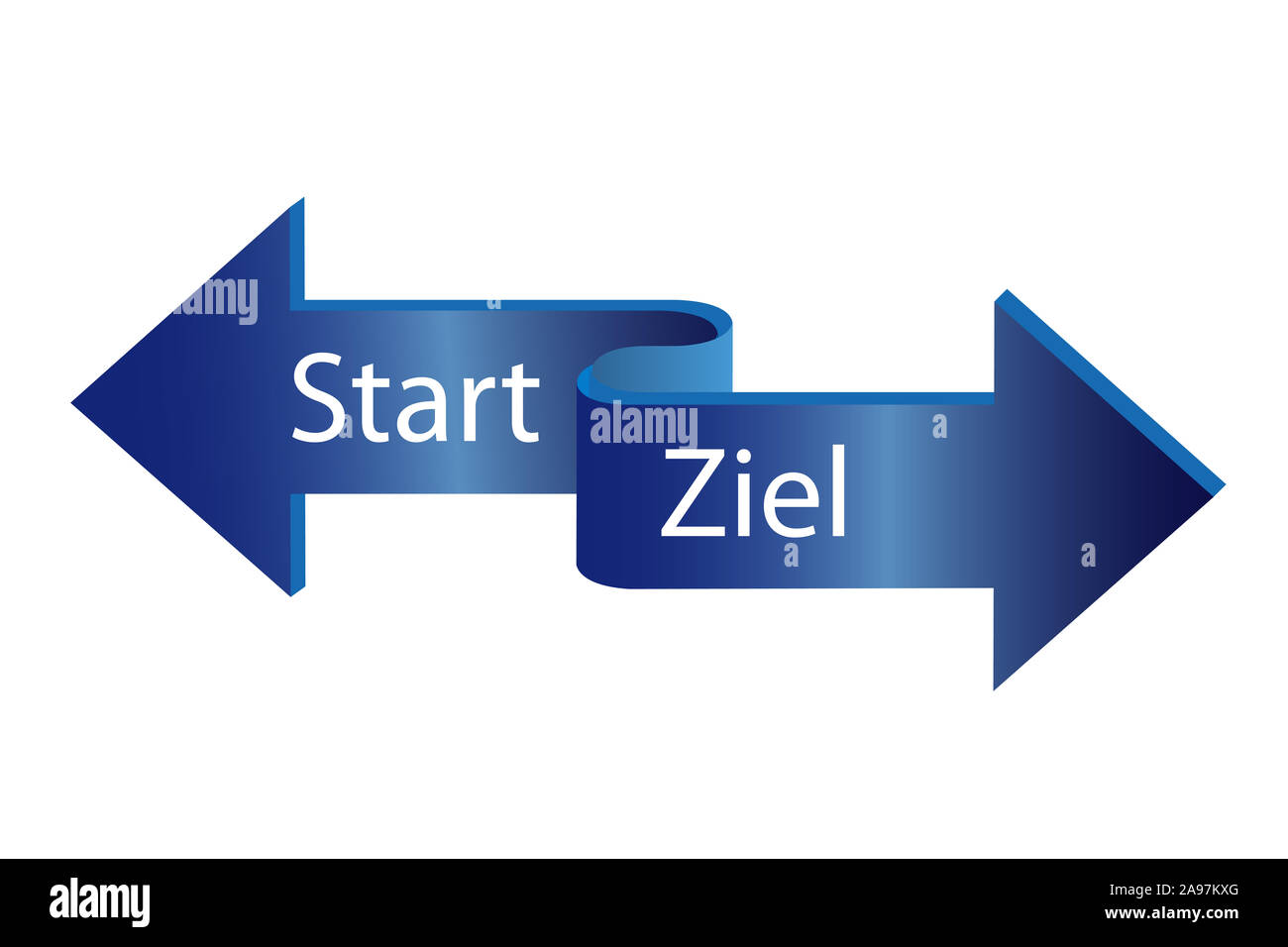 Swinging arrow Cut Out Stock Images & Pictures - Alamy