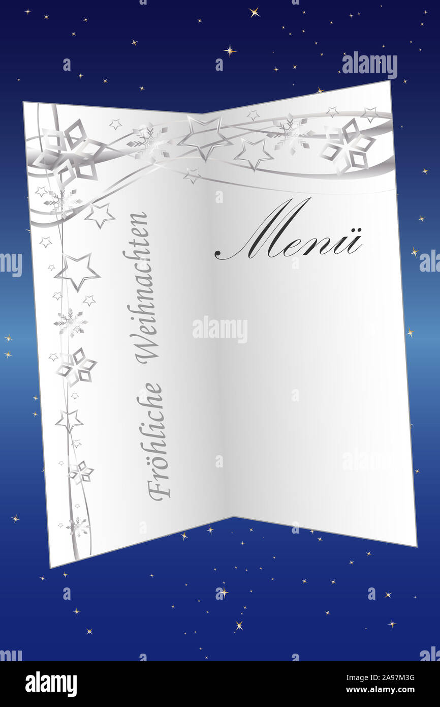 German menu card hi-res stock photography and images - Alamy
