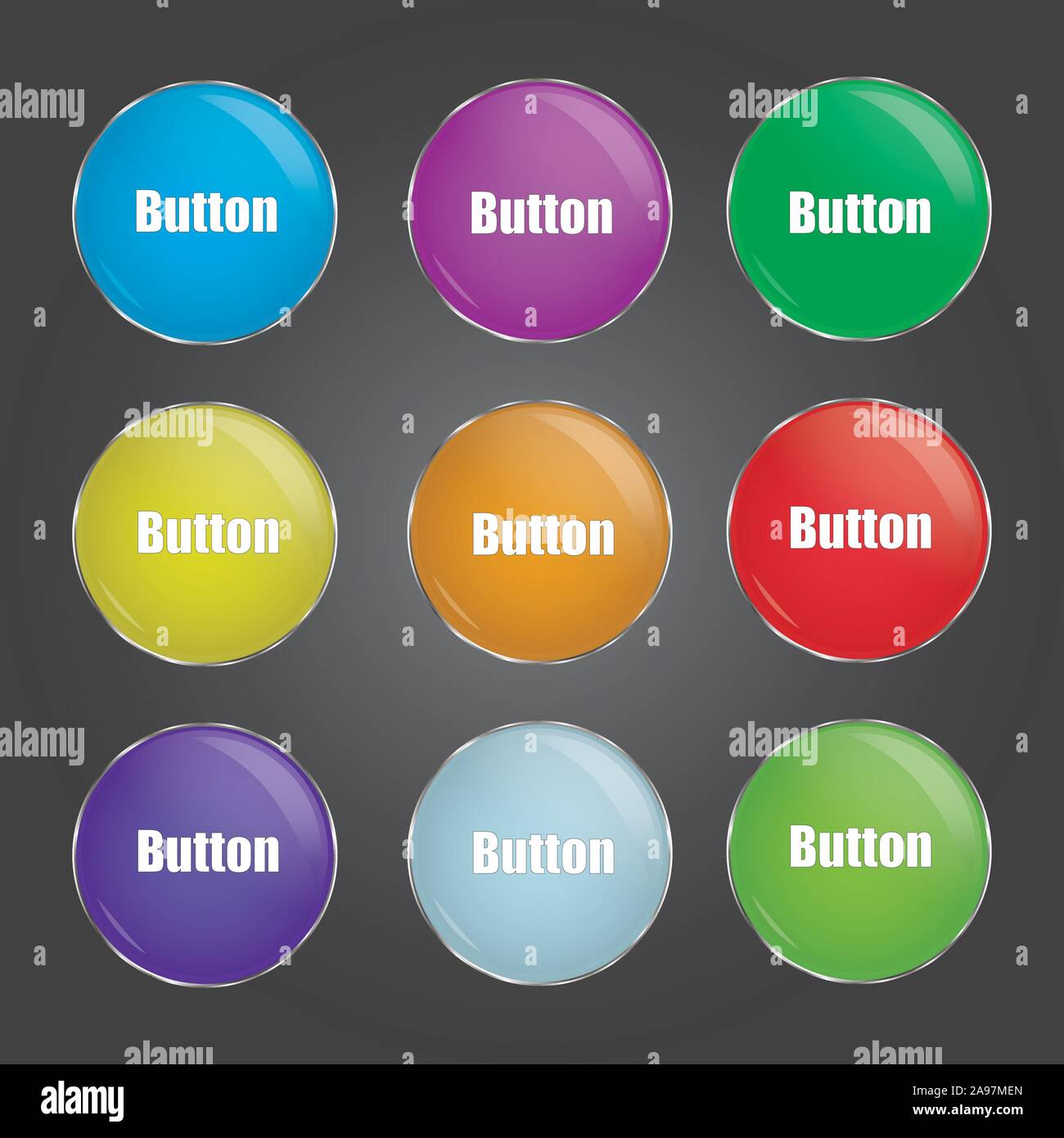Simply button, green and blue. good for any act like download or whar ...