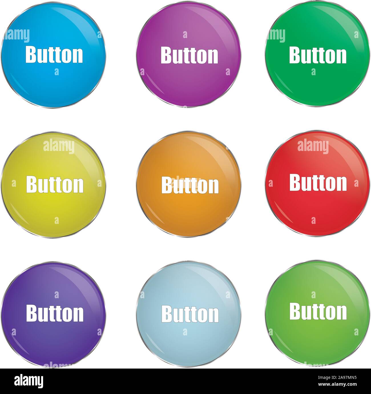 Simply button, green and blue. good for any act like download or whar ...