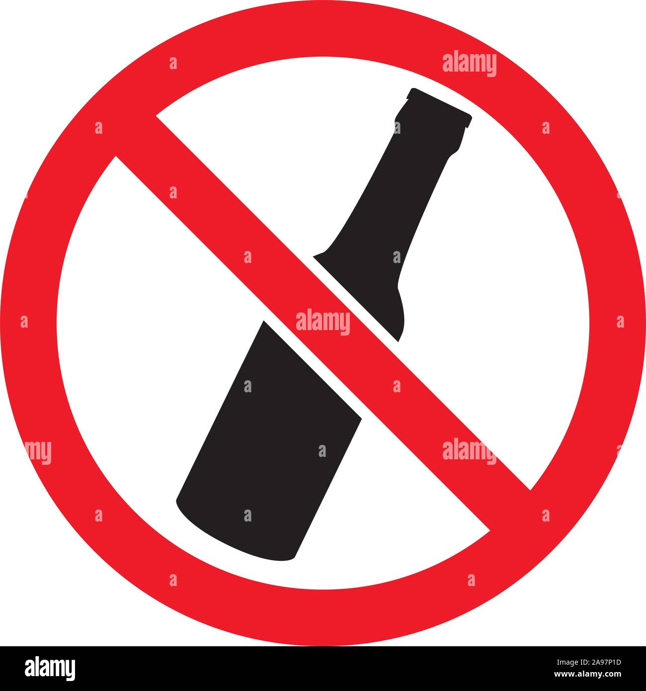 Red Prohibition stop sign, Red circle warning and no entry or access ...