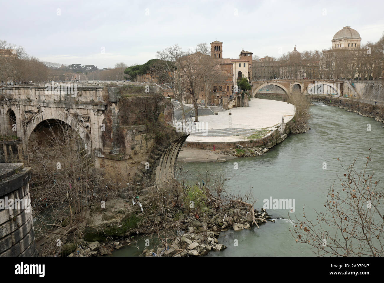 Ancient Tiber River