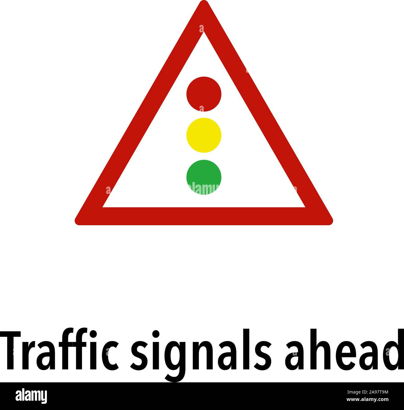 Information and Warning Road traffic street sign, vector illustration ...