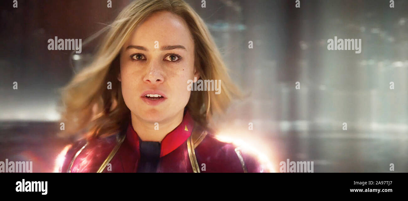 USA. Brie Larson in the ©Walt Disney Studios new movie: Captain Marvel ...