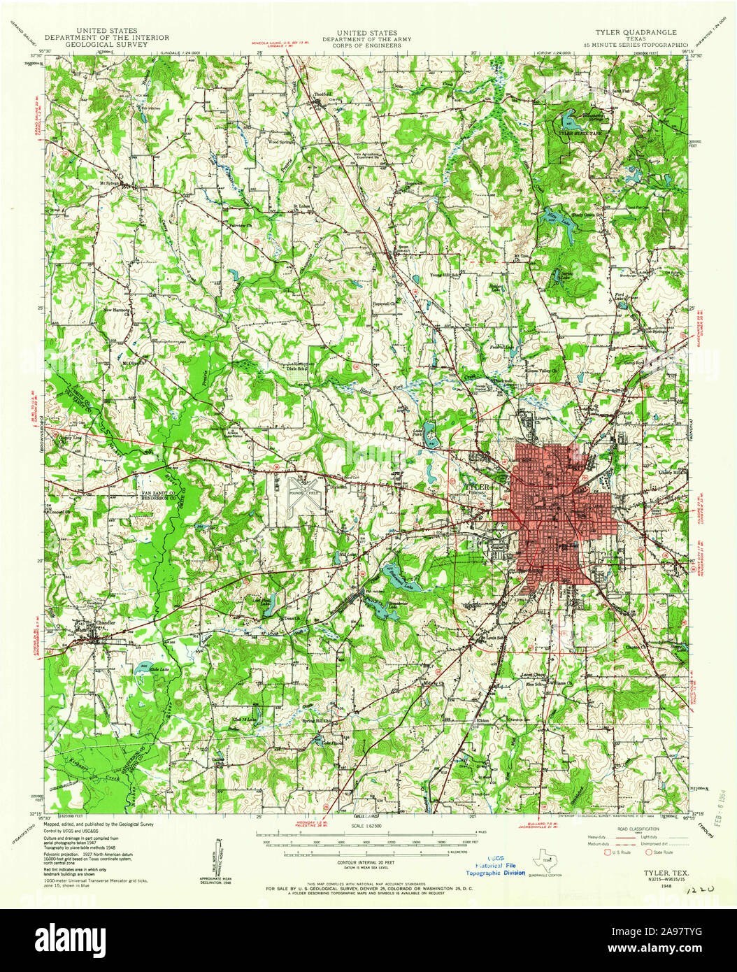 Tyler texas map hi-res stock photography and images - Alamy