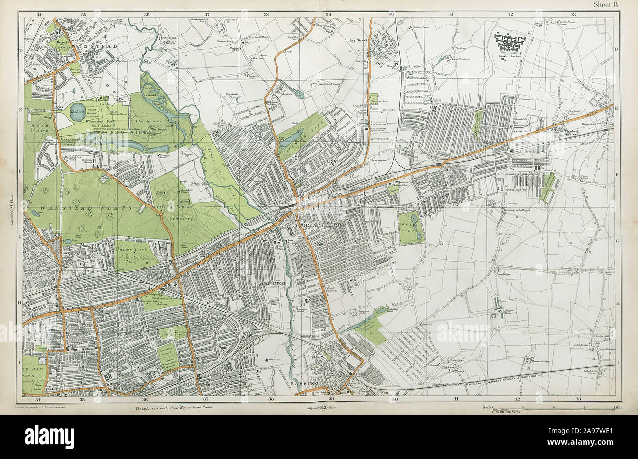 WANSTEAD ILFORD BARKING Forest Gate Seven Kings Chadwell Heath. BACON ...