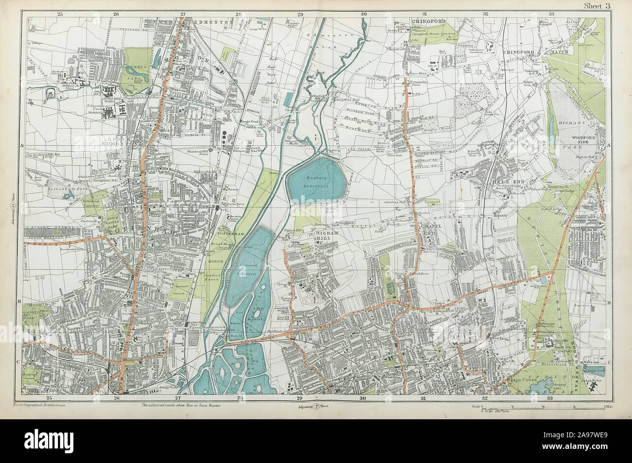 TOTTENHAM WALTHAMSTOW EDMONTON Chingford Hale End Epping Forest. BACON ...