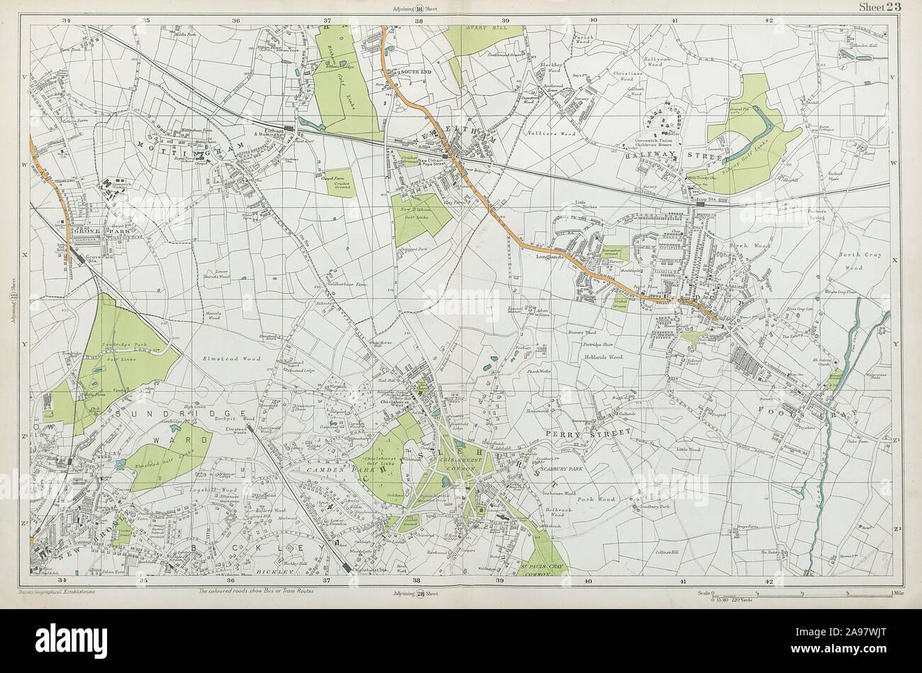 CHISLEHURST Eltham Mottingham Bromley Sidcup Foots Cray Catford. BACON ...