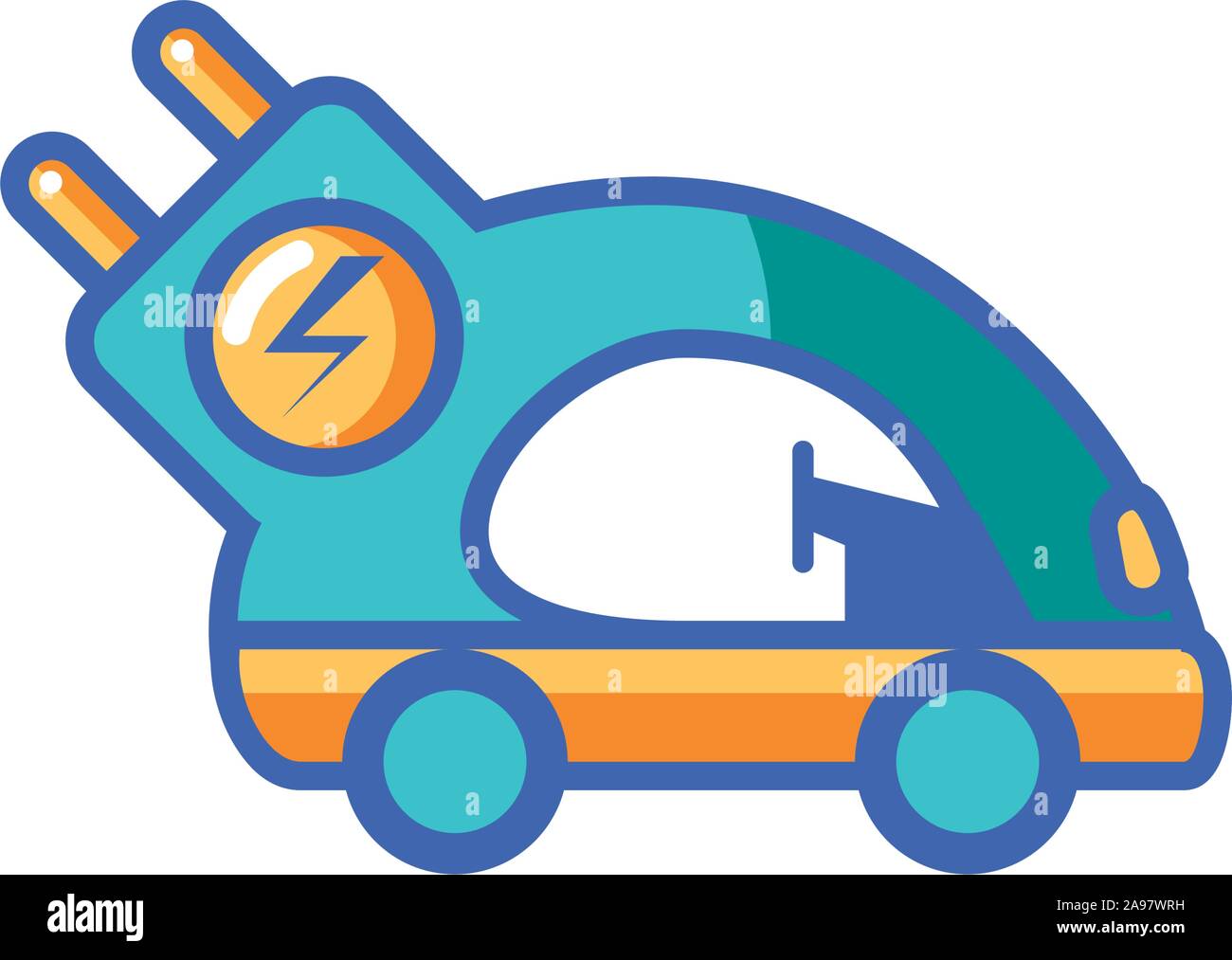 eco car icon design, Energy renewable power supply and sustainable ...