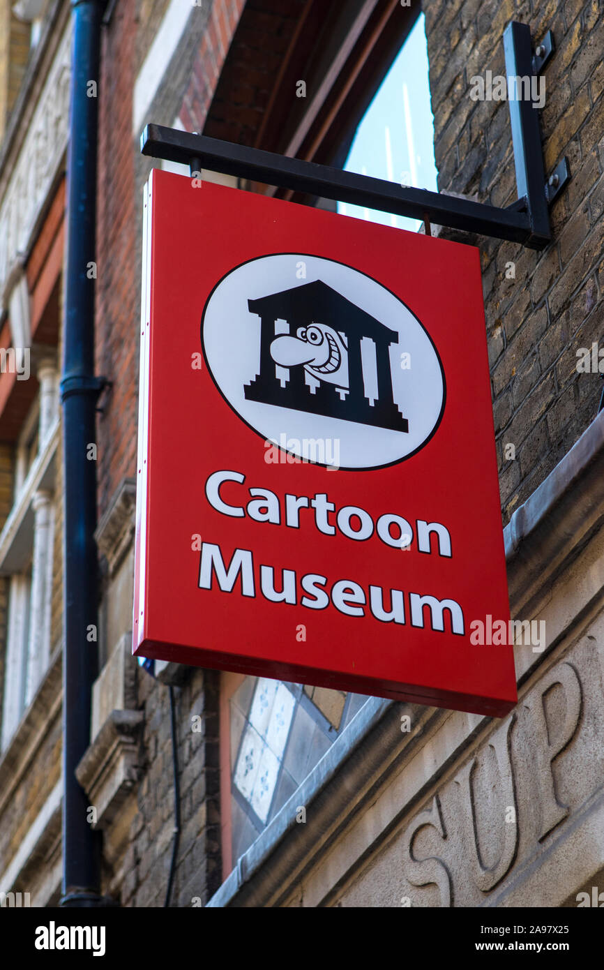 London, UK - February 26th 2019: The sign above the entrance to the ...