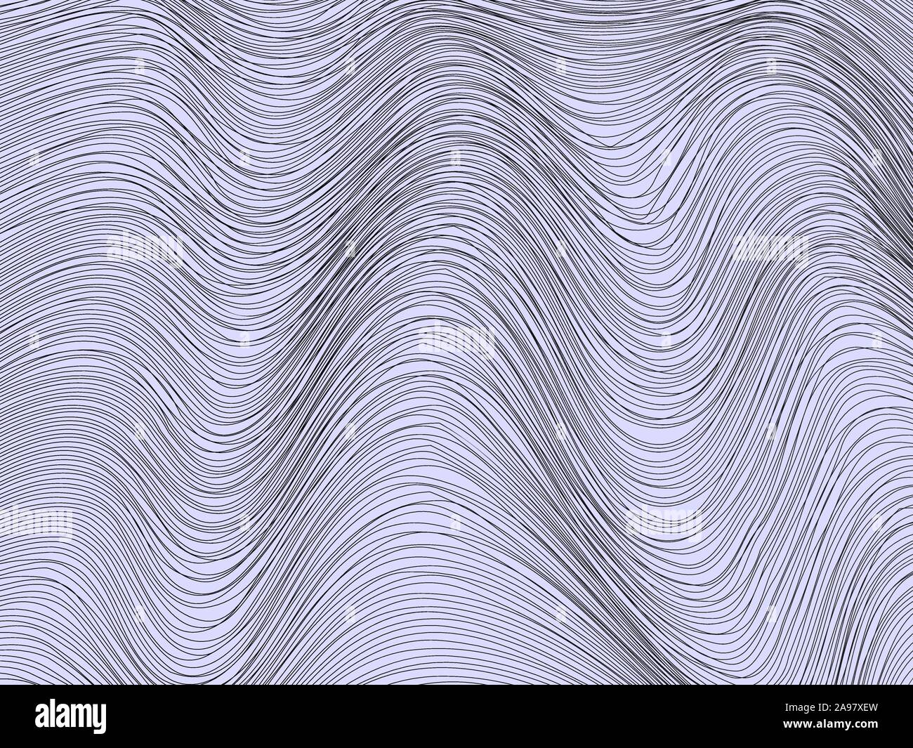 Waving abstraction Stock Vector Images - Alamy