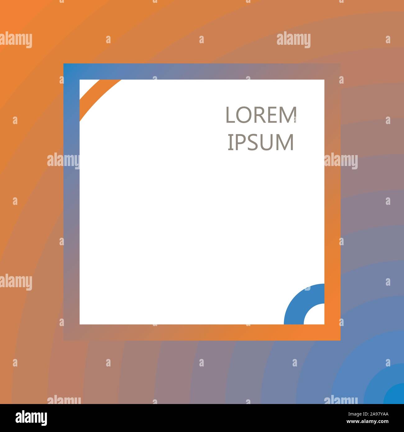 Abstract vector frames for internet stories set Stock Vector Image ...