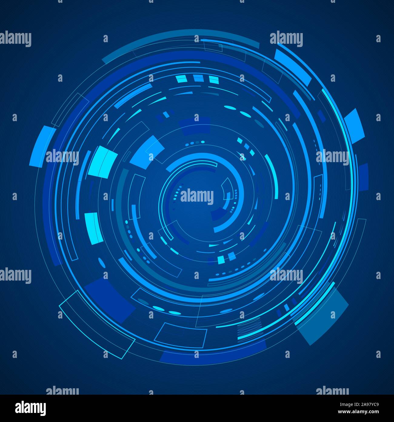 Digital futuristic technology background vector illustration. Global ...