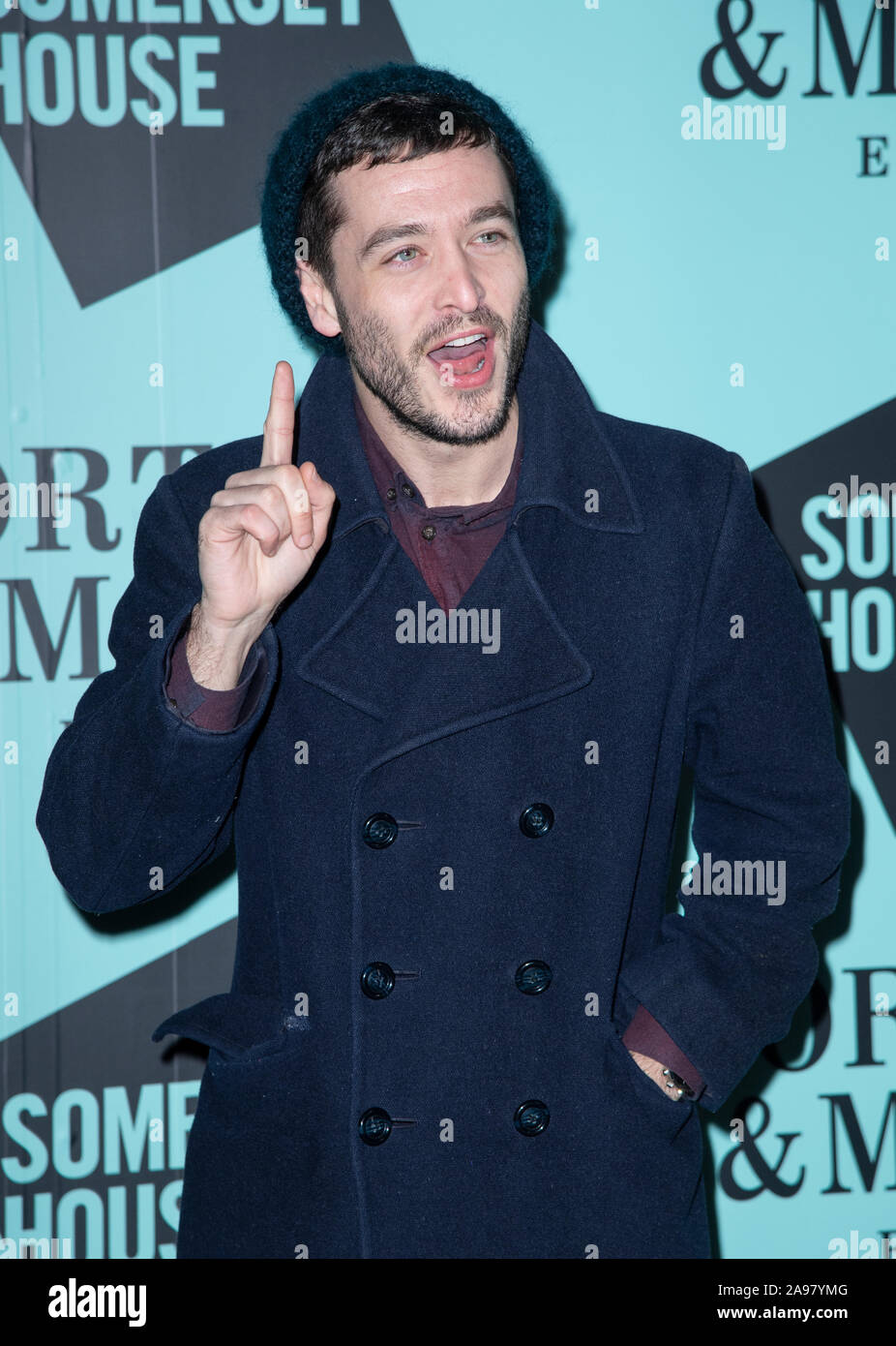 LONDON, ENGLAND - NOV 12: Alexander Vlahos attends the opening party of ...