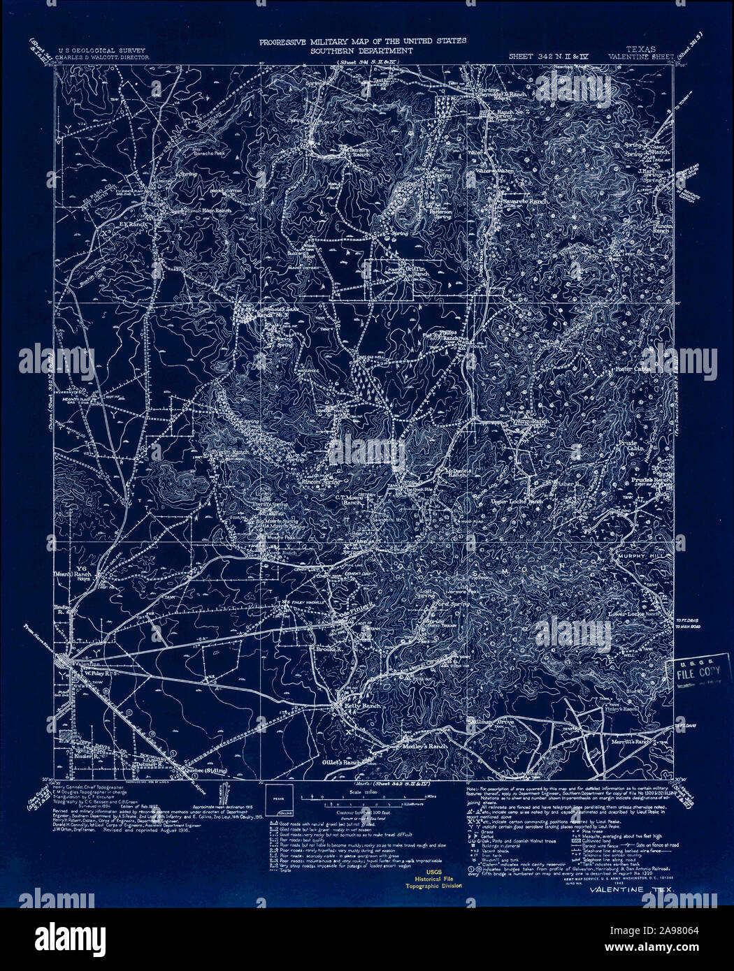 Valentine texas map hi-res stock photography and images - Alamy