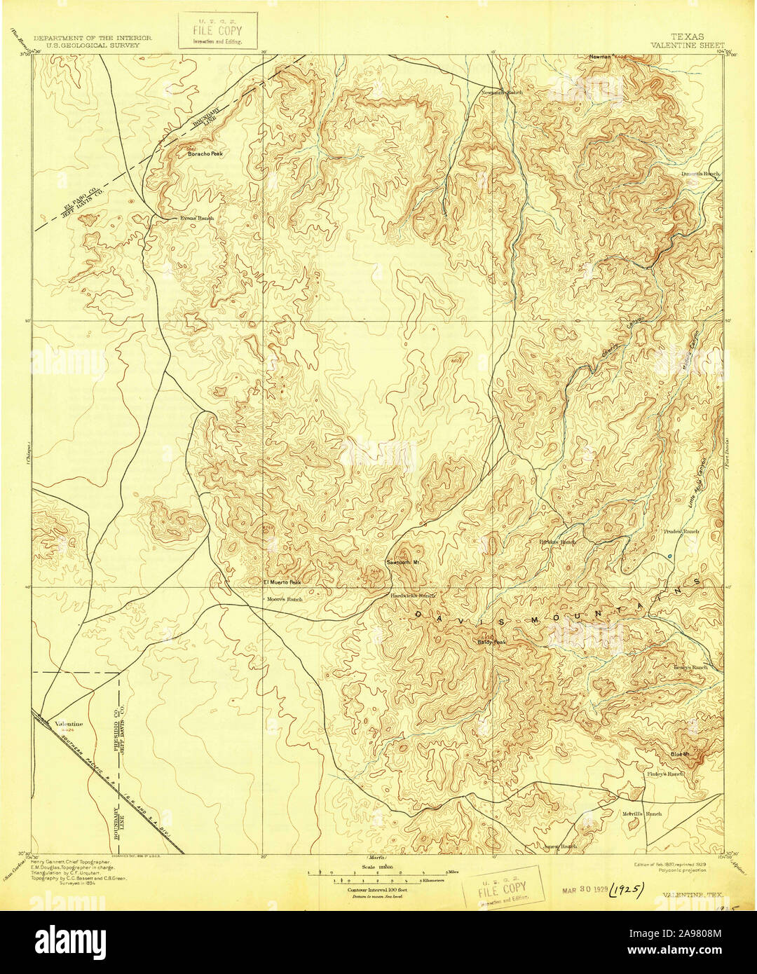 Valentine texas map hi-res stock photography and images - Alamy