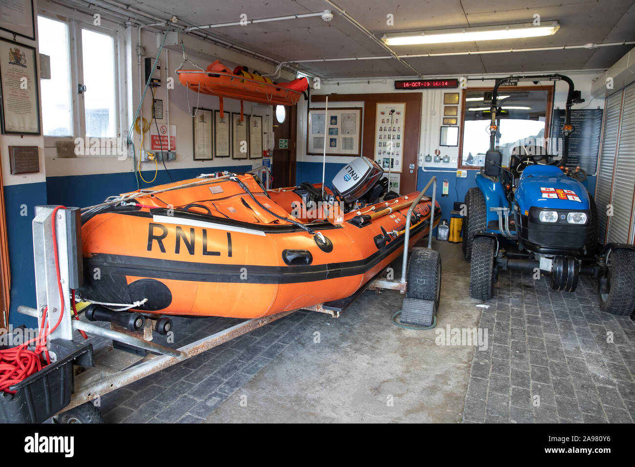 RNLI station in Port Isaac, Cornwall,UK Stock Photo - Alamy
