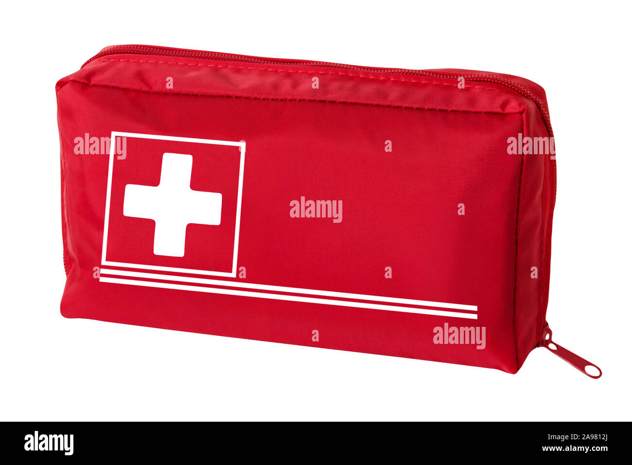 First Aid Bag - white background Stock Photo - Alamy