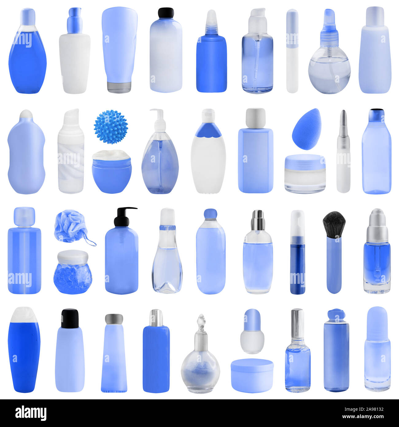 Wellness Cosmetics Products Collage Stock Photo - Alamy