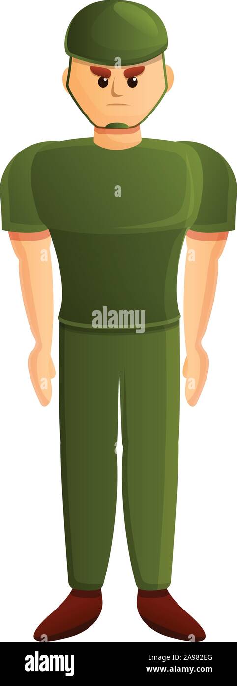 Sergeant Soldier Salute Cartoon