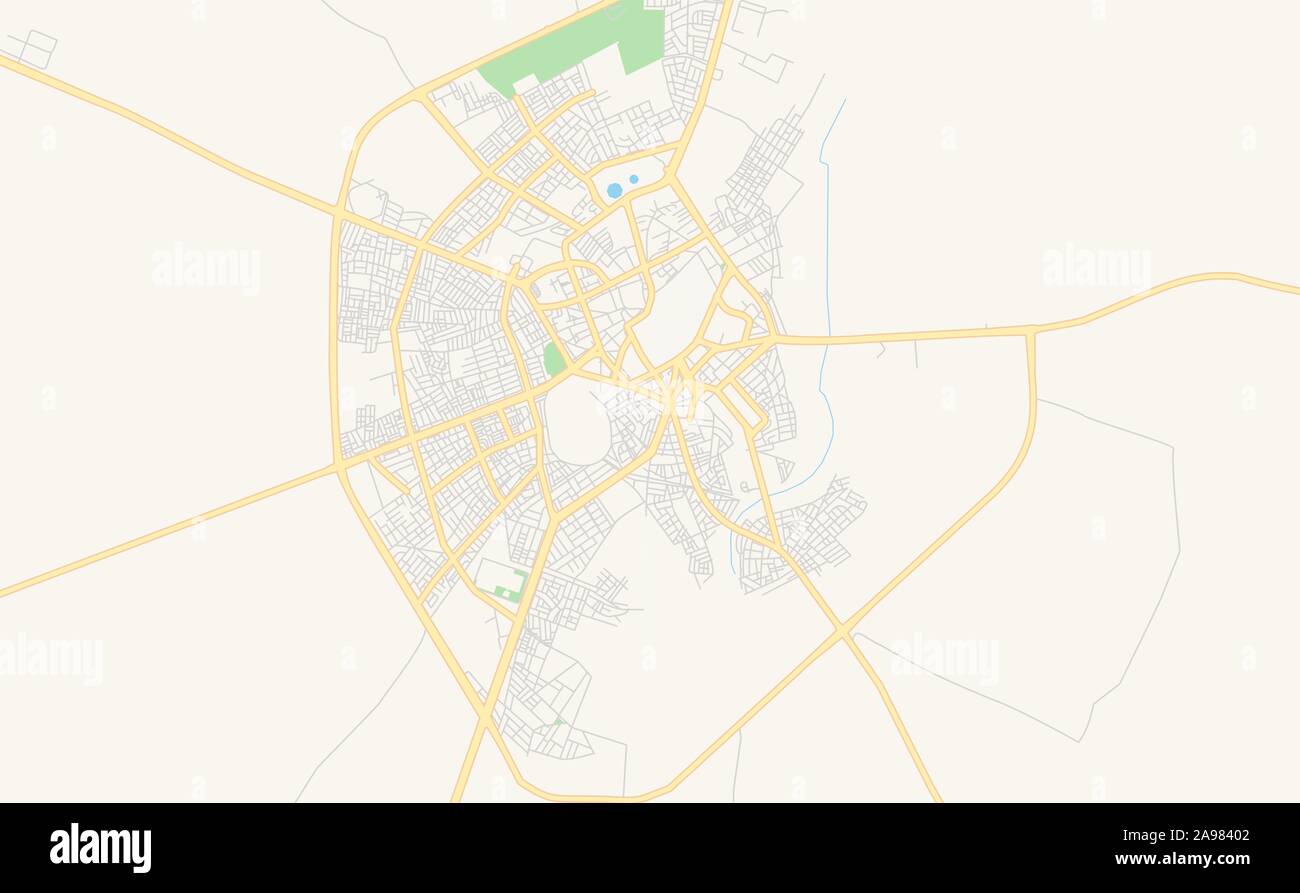Kairouan street map hi-res stock photography and images - Alamy