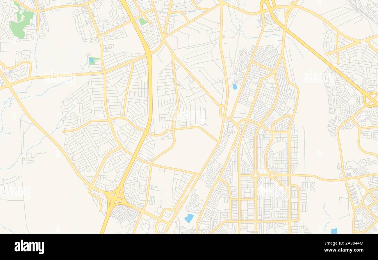 Printable street map of Alberton, South Africa. Map template for ...