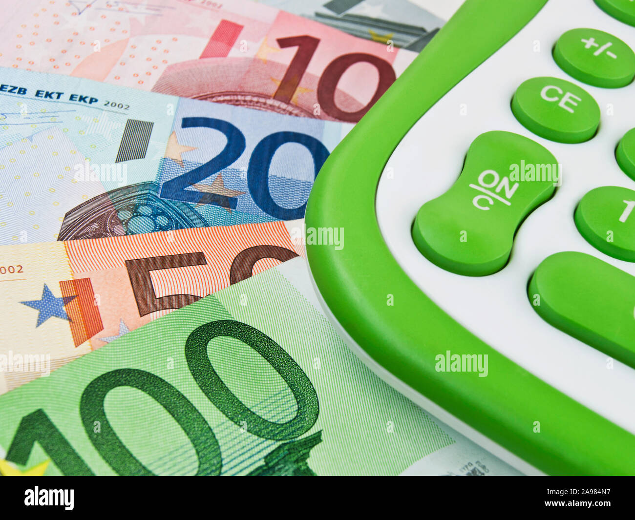 Calculator savings finances economy hi-res stock photography and images ...