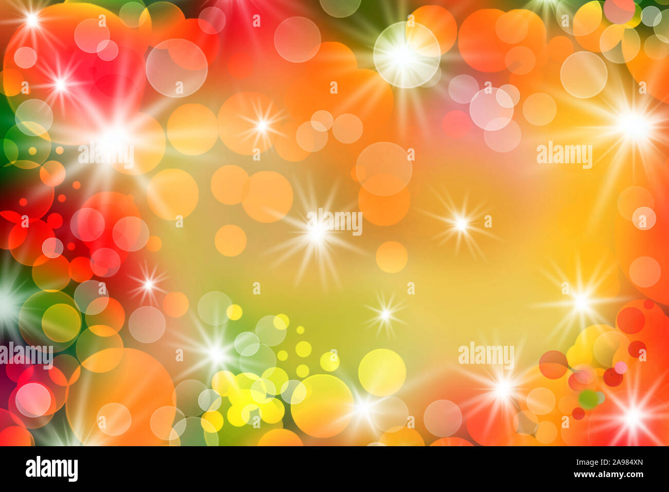 festive background with stars and lights Stock Photo - Alamy