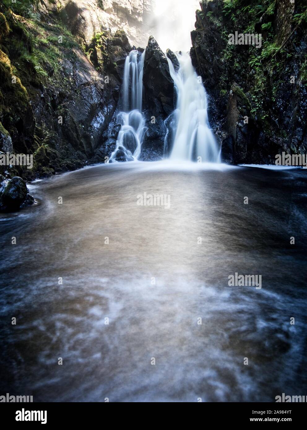 Plodda waterfalls hi-res stock photography and images - Alamy