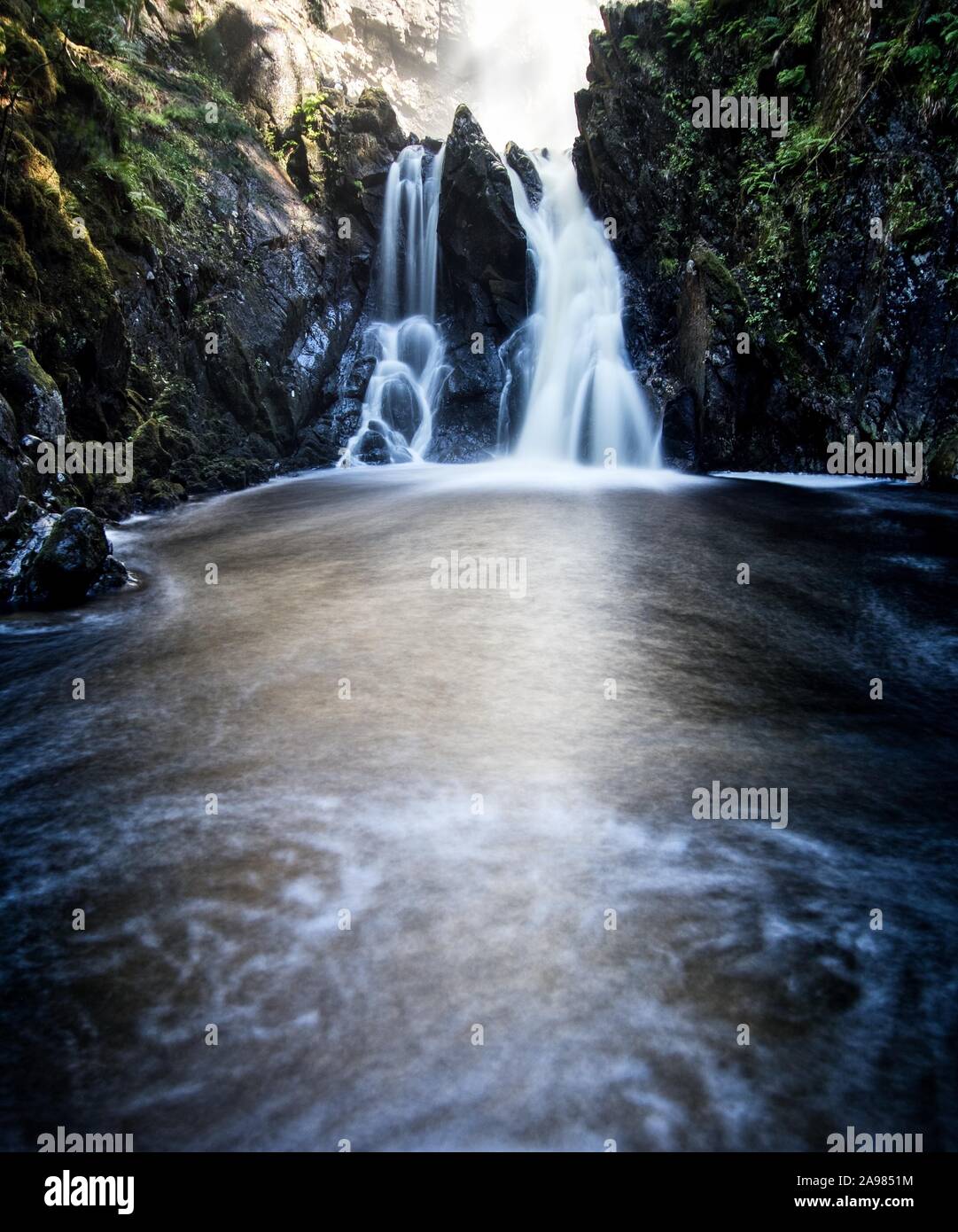 Plodda waterfalls hi-res stock photography and images - Alamy