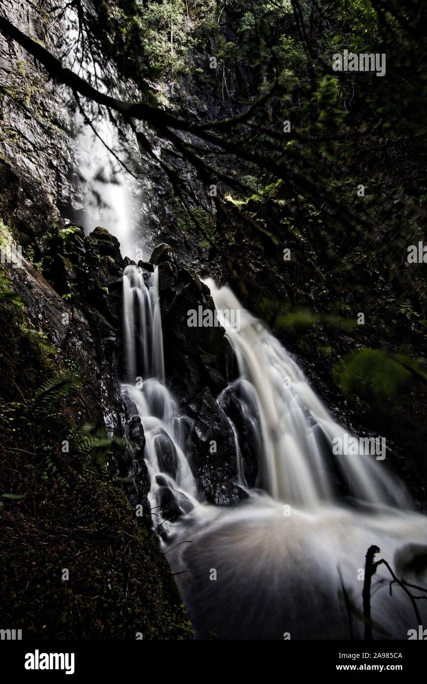 Plodda waterfalls hi-res stock photography and images - Alamy