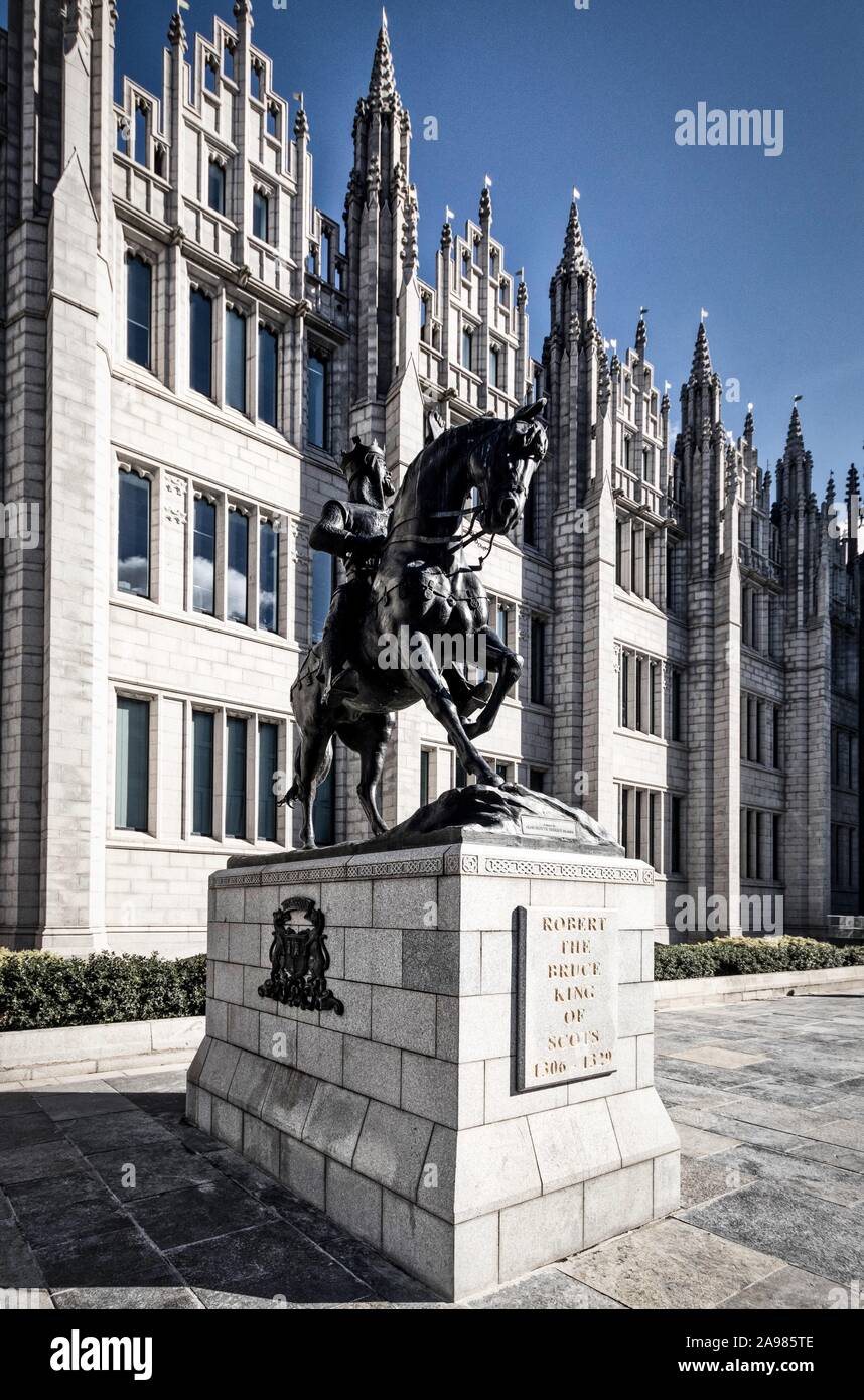 Marischal square aberdeen hi-res stock photography and images - Alamy