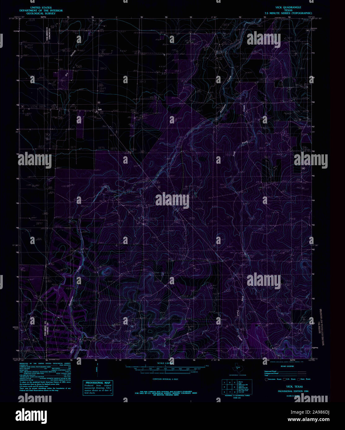 Vick map hi-res stock photography and images - Alamy