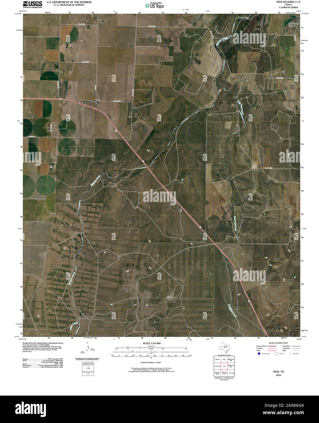 Vick map hi-res stock photography and images - Alamy