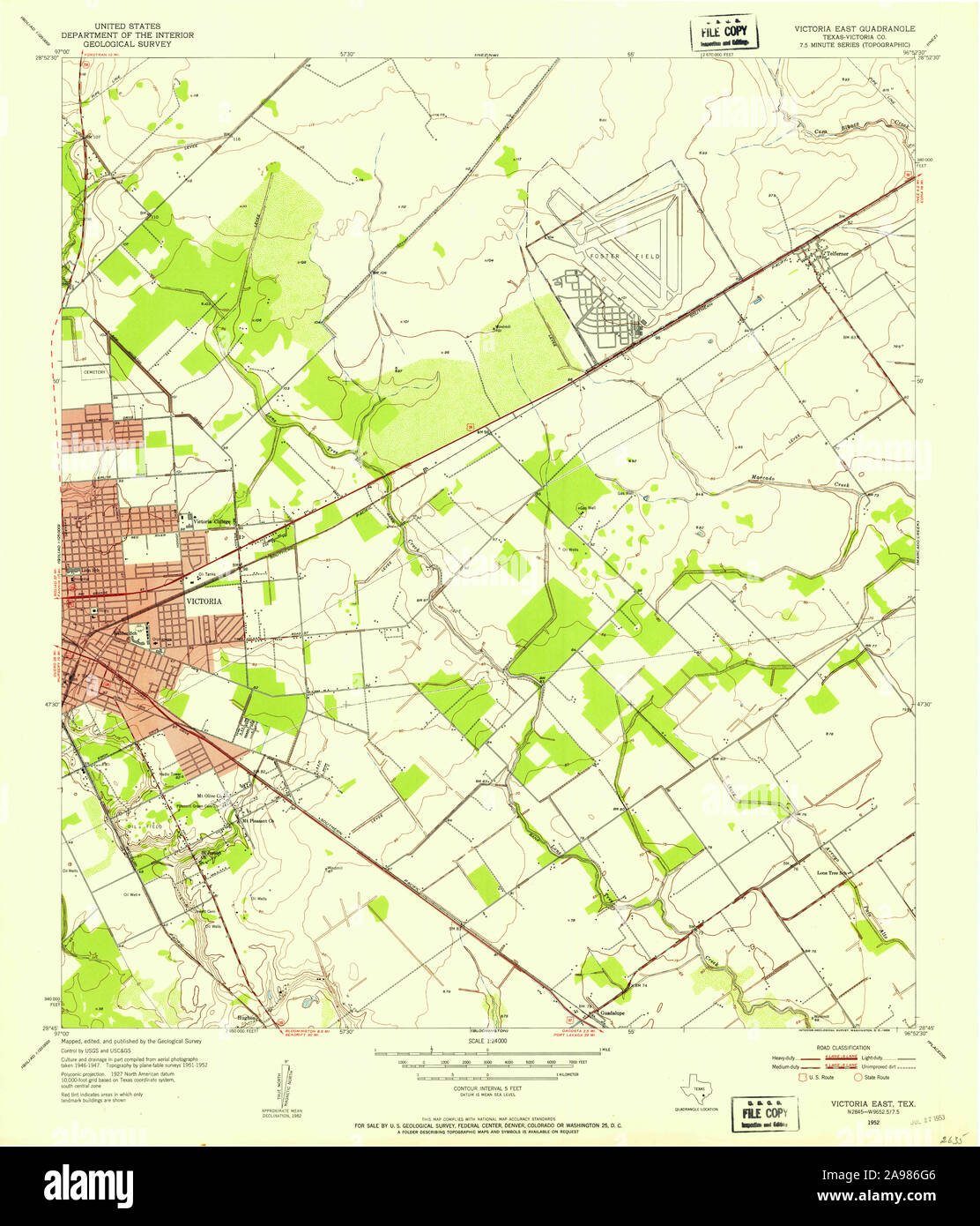 Victoria texas map hi-res stock photography and images - Alamy