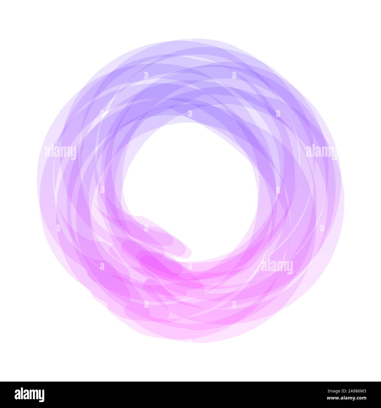 Abstract background. Pink rounded banner. Vector illustration. Colored ...