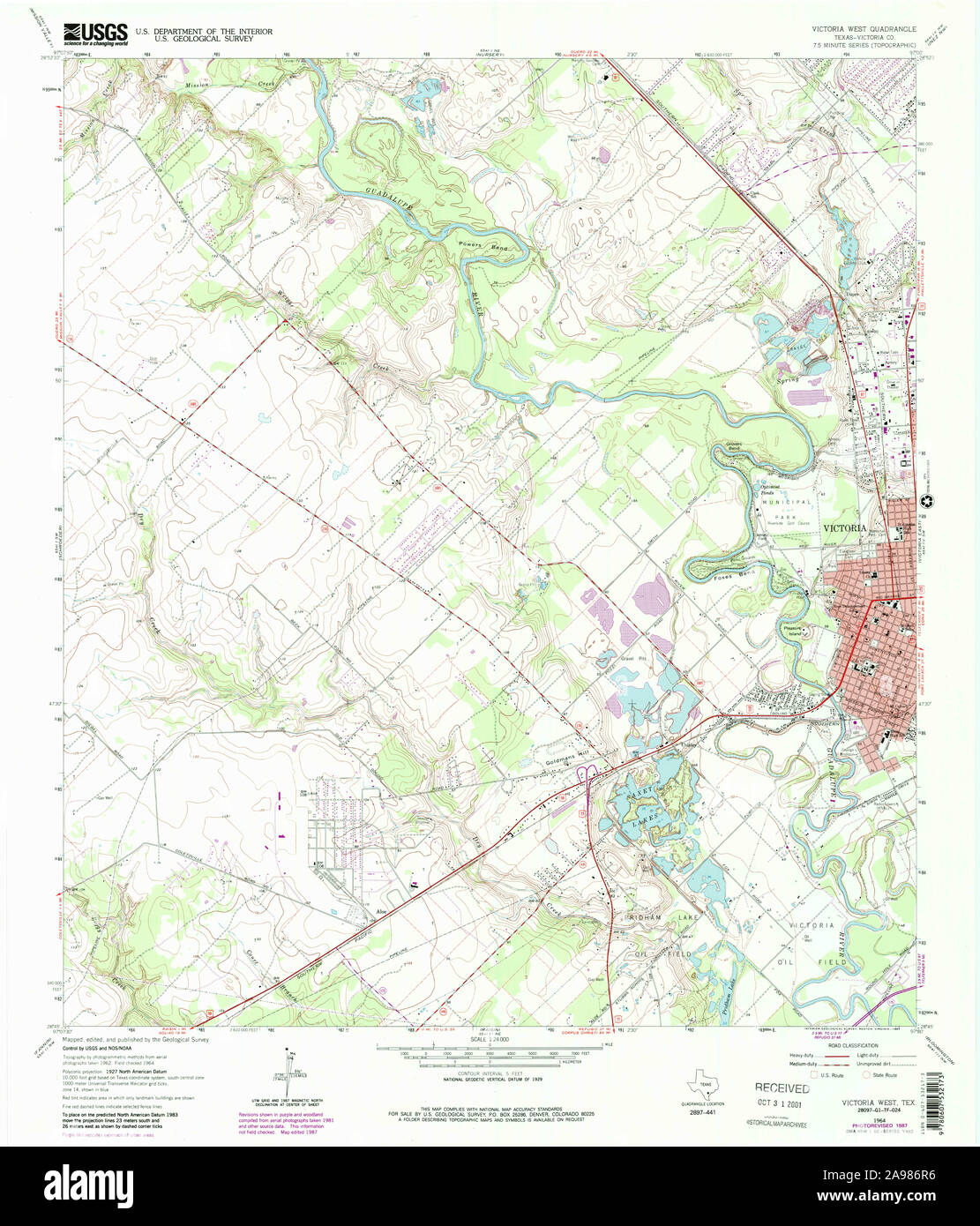 Victoria texas map hi-res stock photography and images - Alamy