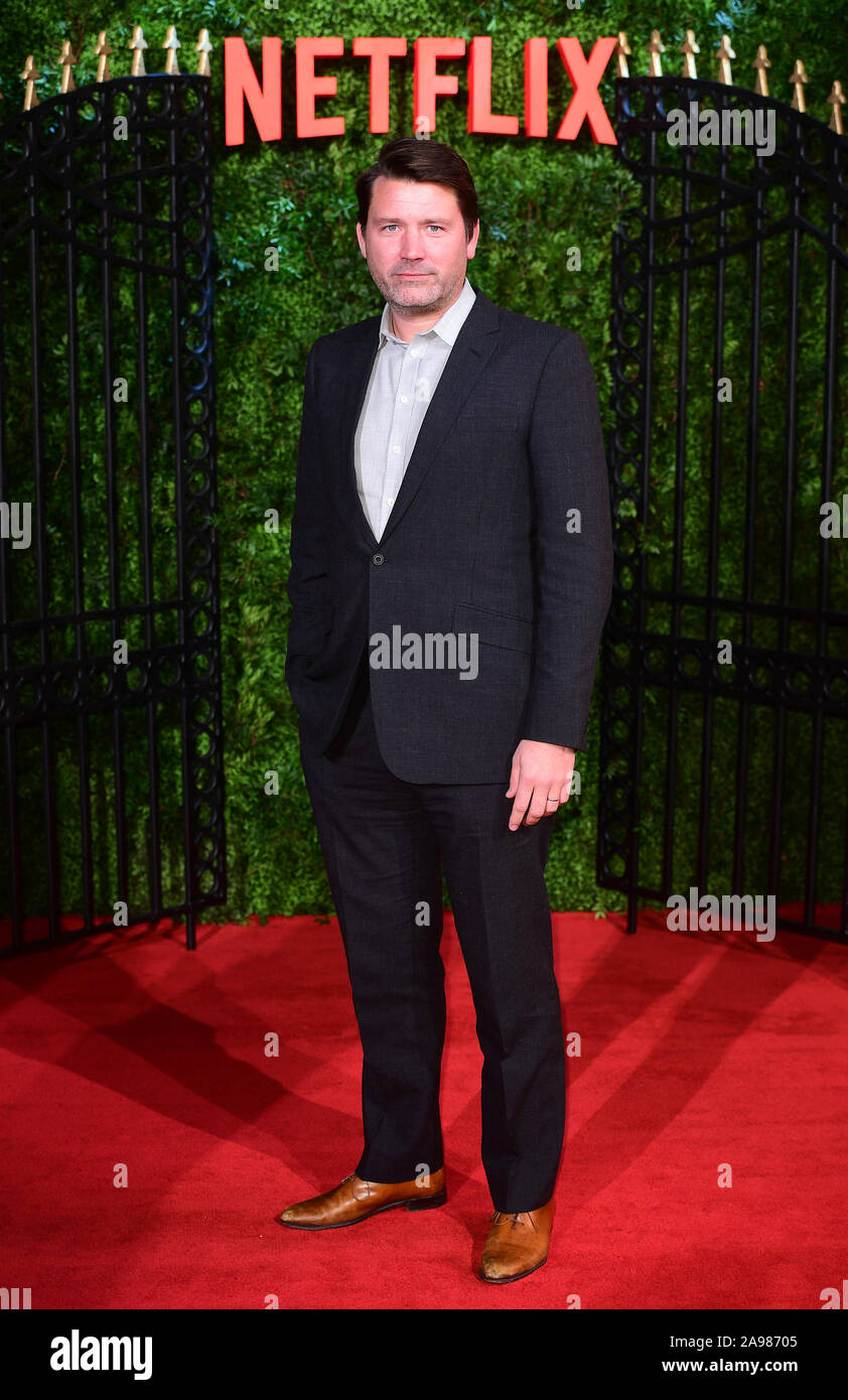 Benjamin Caron arriving for The Crown Season Three Premiere held at the ...