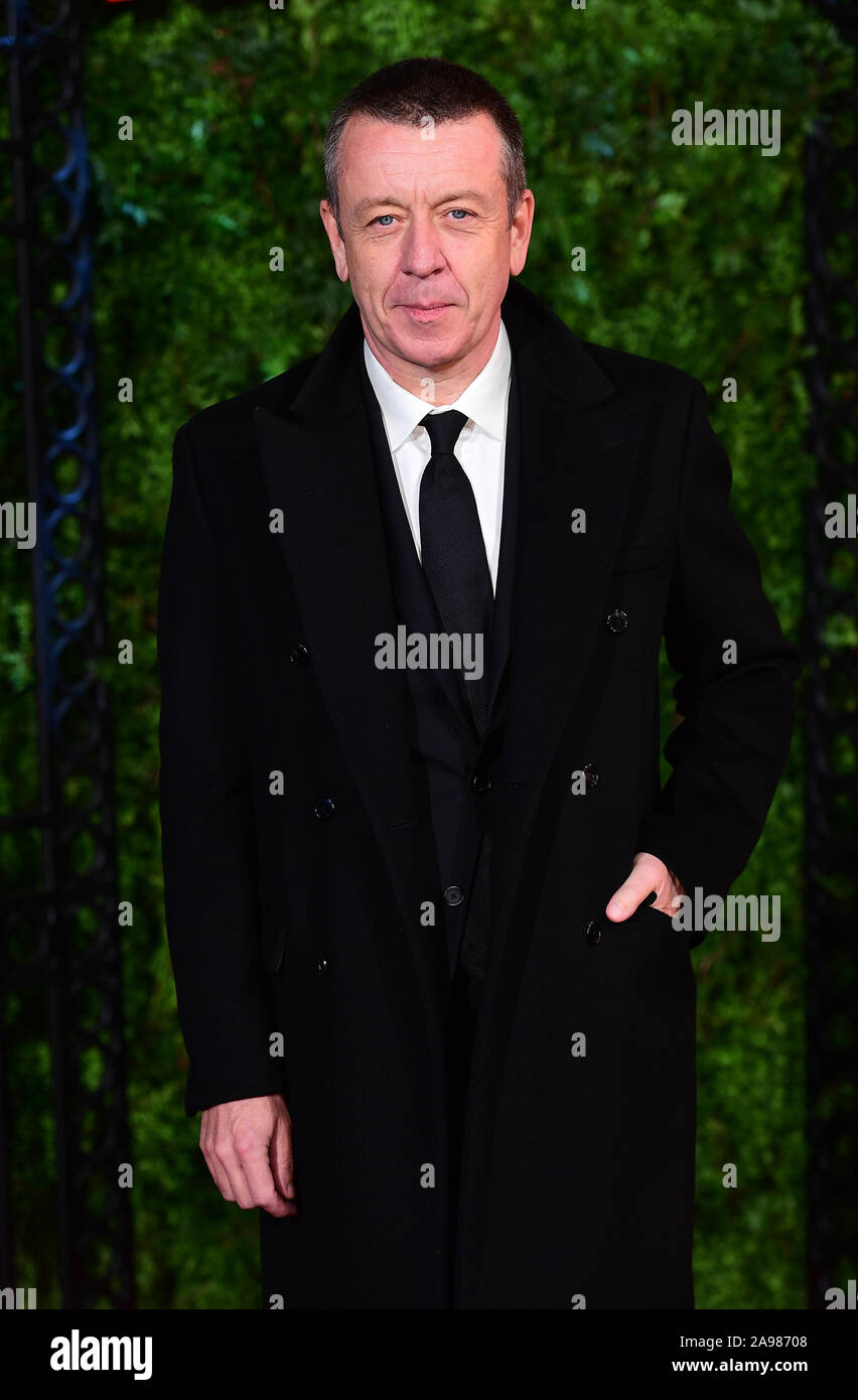 Peter Morgan arriving for The Crown Season Three Premiere held at the ...