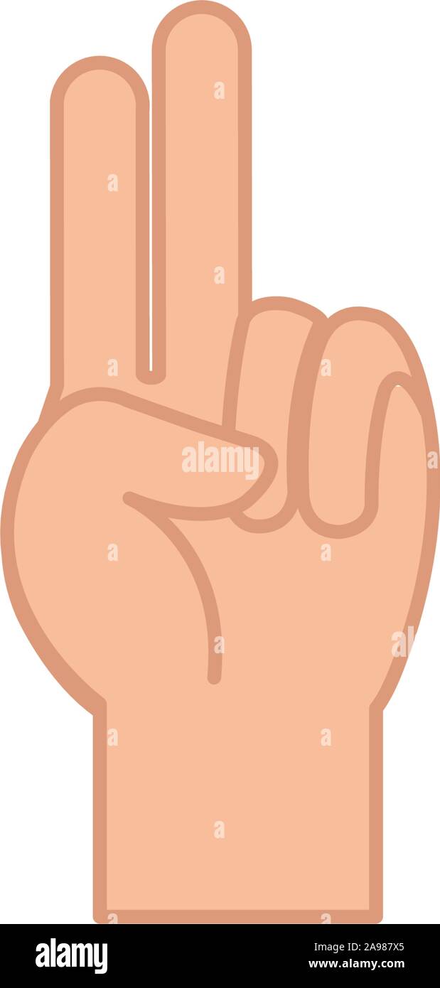 Hand signal icon design, Emoticon human finger gesture palm ...