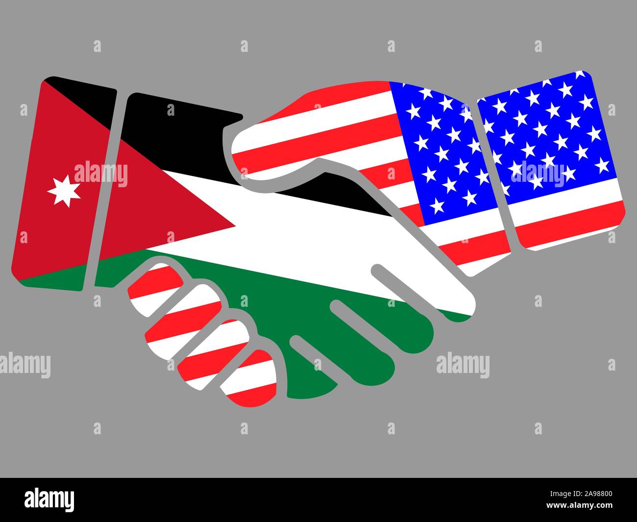 Jordan Usa Flag High Resolution Stock Photography and Images - Alamy