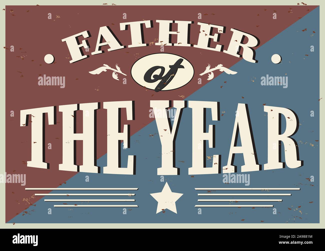 Top view happy father Cut Out Stock Images & Pictures - Alamy