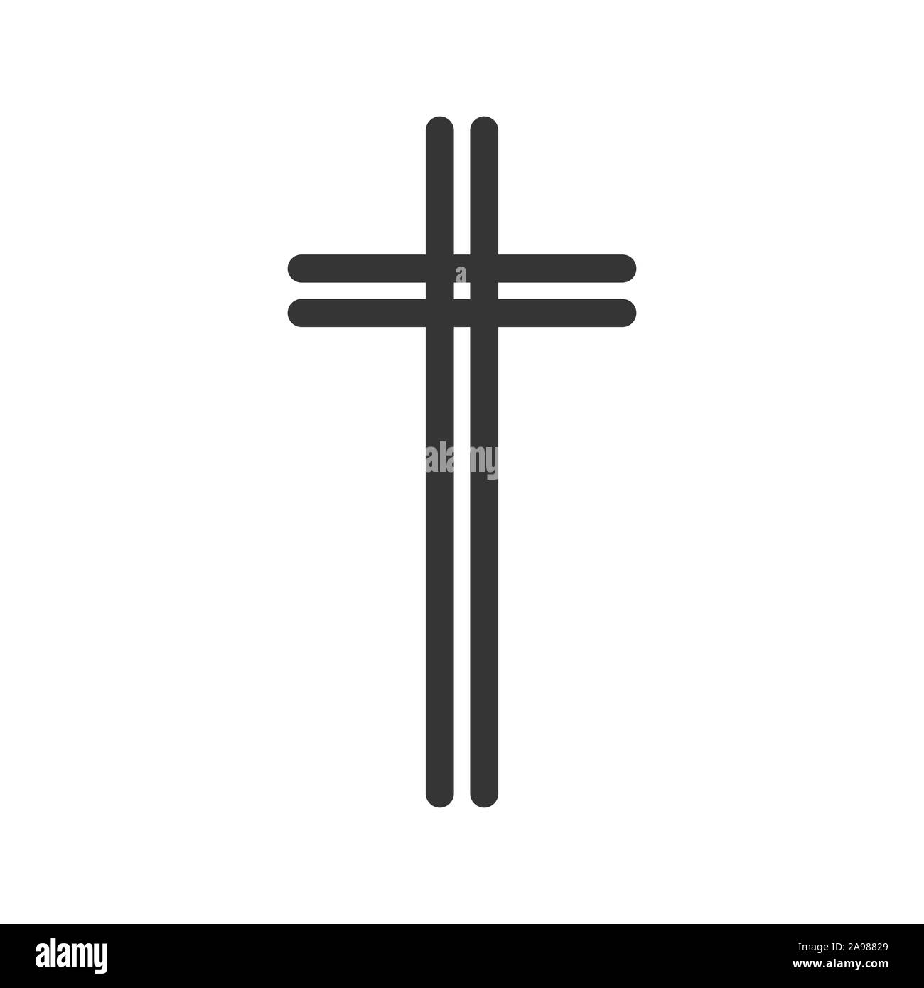 Simple Cross Clipart Black And White
